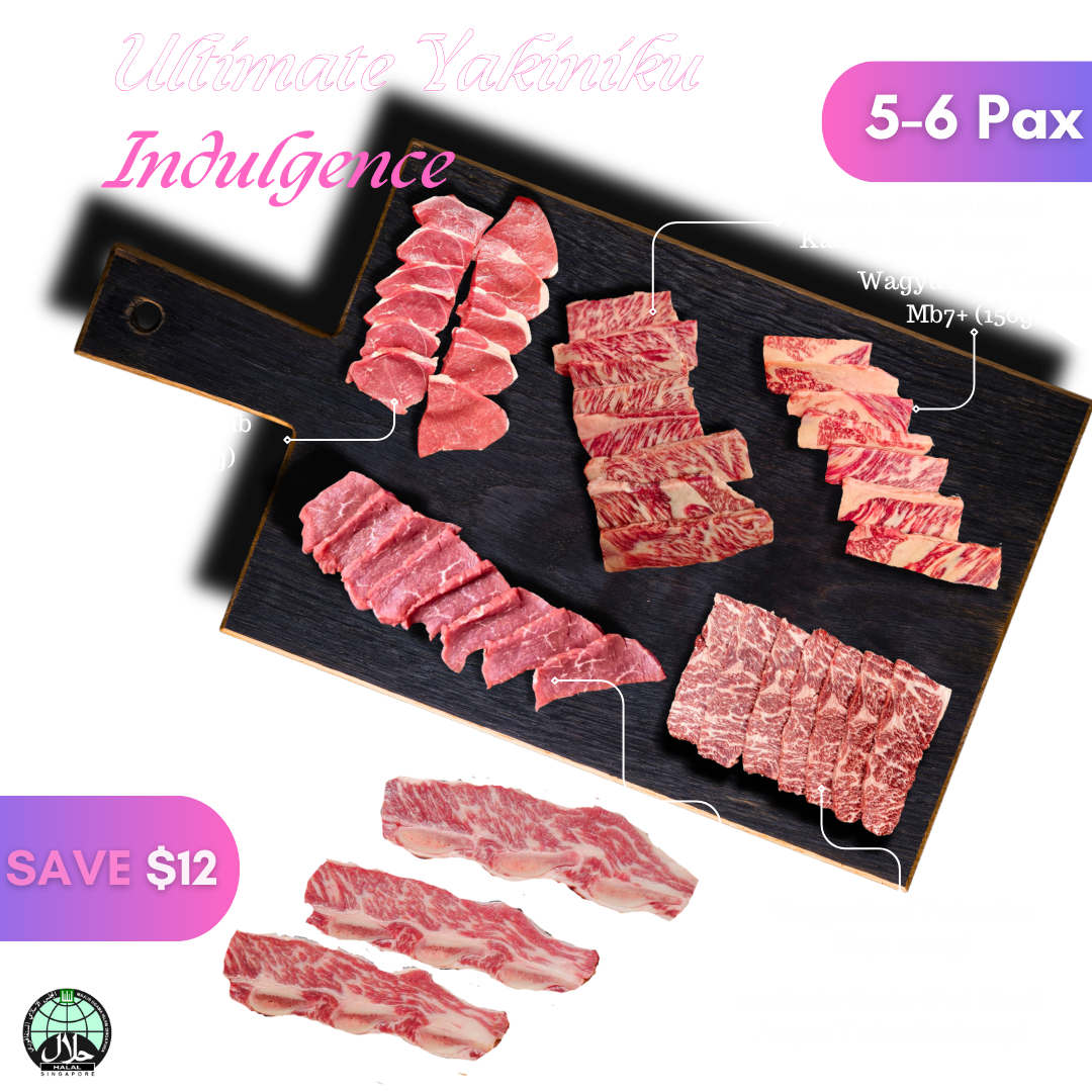 Ultimate Yakiniku Indulgence Bundle: Luxury BBQ Experience for 6