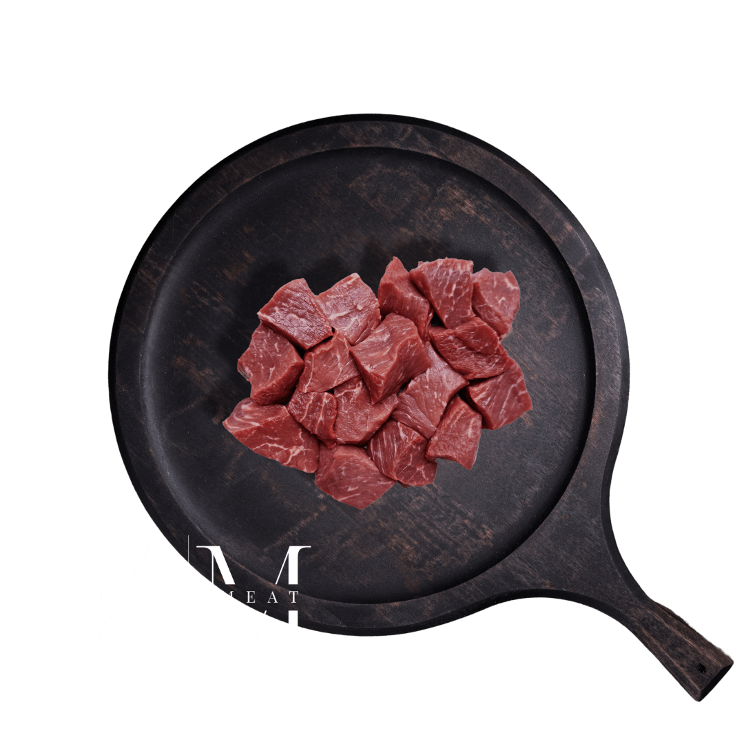 200 Days Grain-Fed Black Angus Beef Cube at Adam's Meat